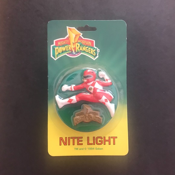 Saba | Party Supplies | New On Card Vintage 994 Mighty Morphin Power ...